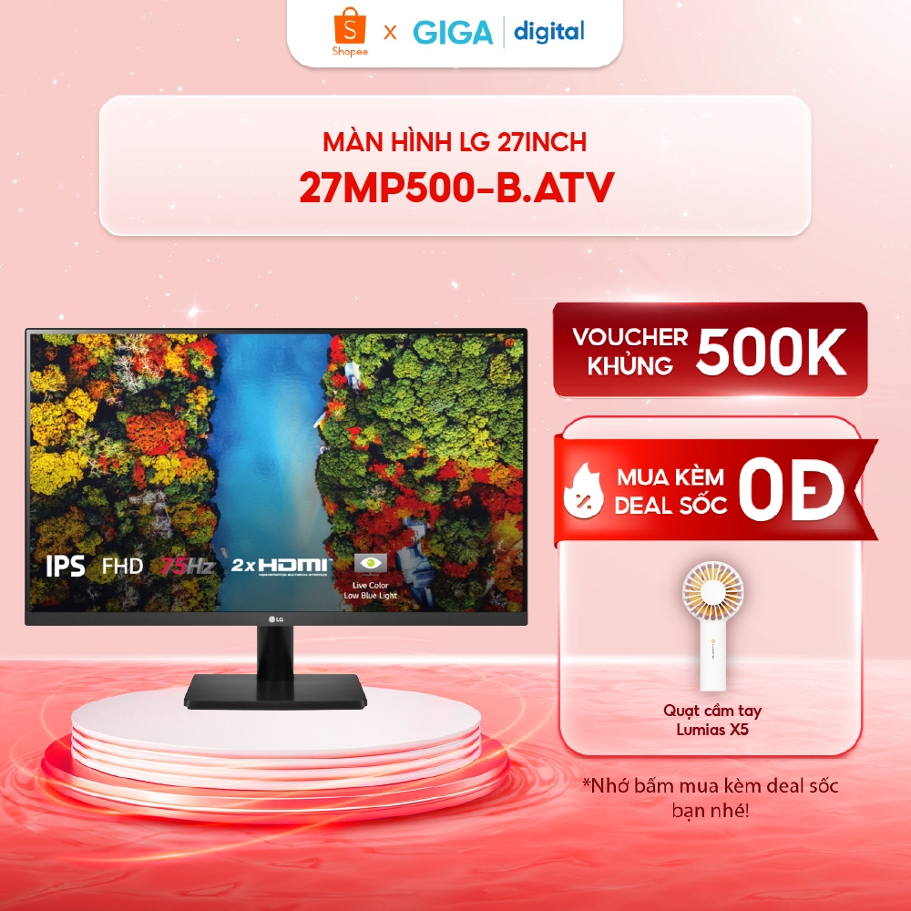 Lg 27inch 27MP500-B.ATV Screen - Full HD Computer Monitor - Maintain ...