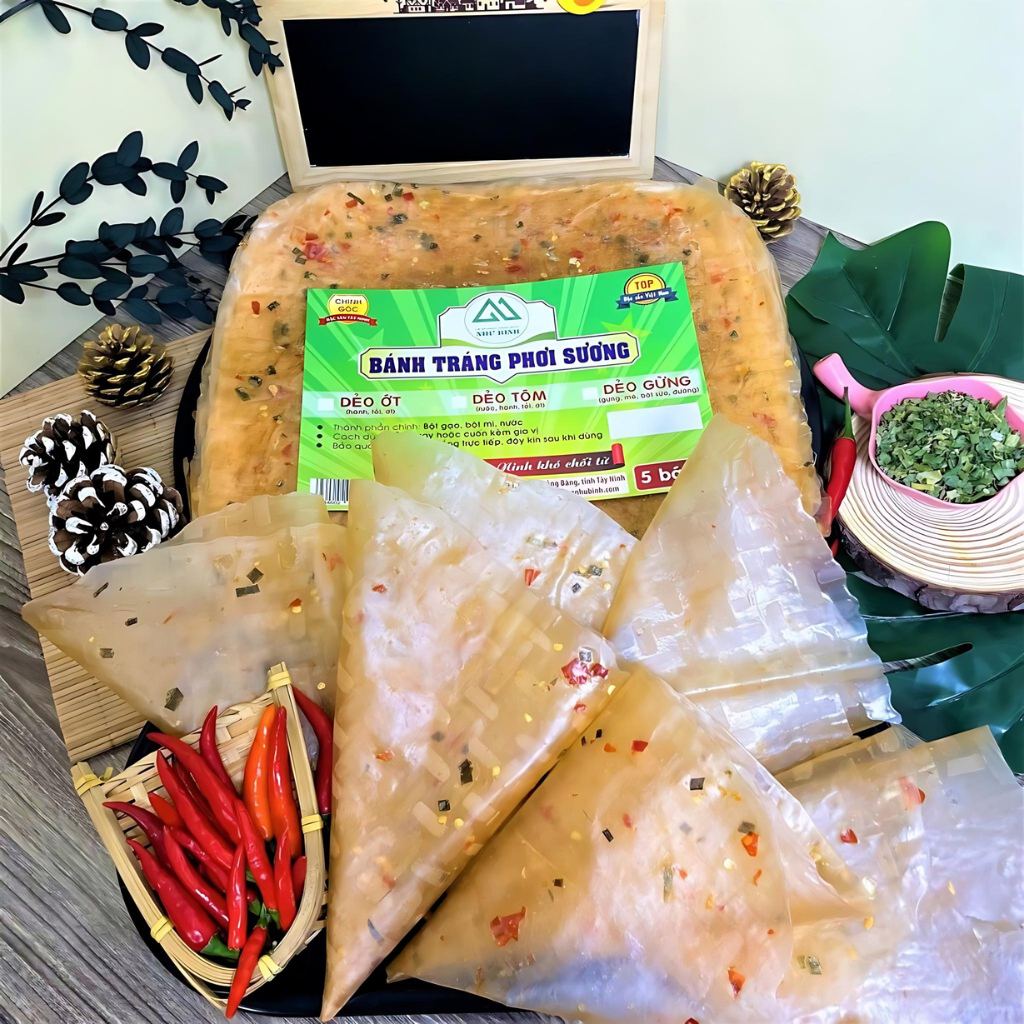 Dew-drying, Thin, Flexible, Instant Rice Paper, Rich Taste, Weight: 5 ...