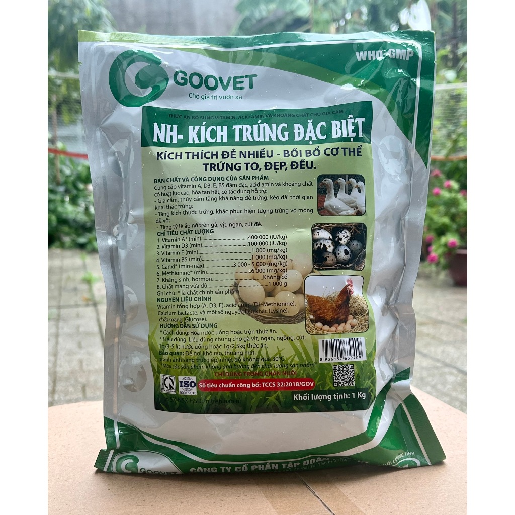 Special EGG STIMULANT – 1KG – GOOVET – Provides vitamins and minerals ...