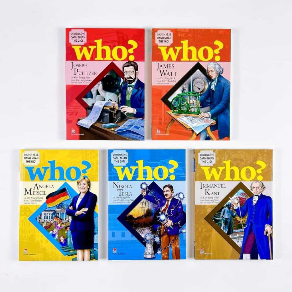 Kim Dong Publishing House Book - Who? Stories About World Famous People ...