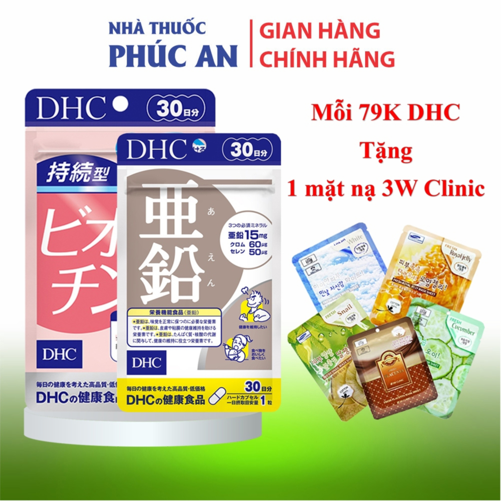 Combo DHC oral tablet to help healthy hair, prevent hair loss, prevent ...