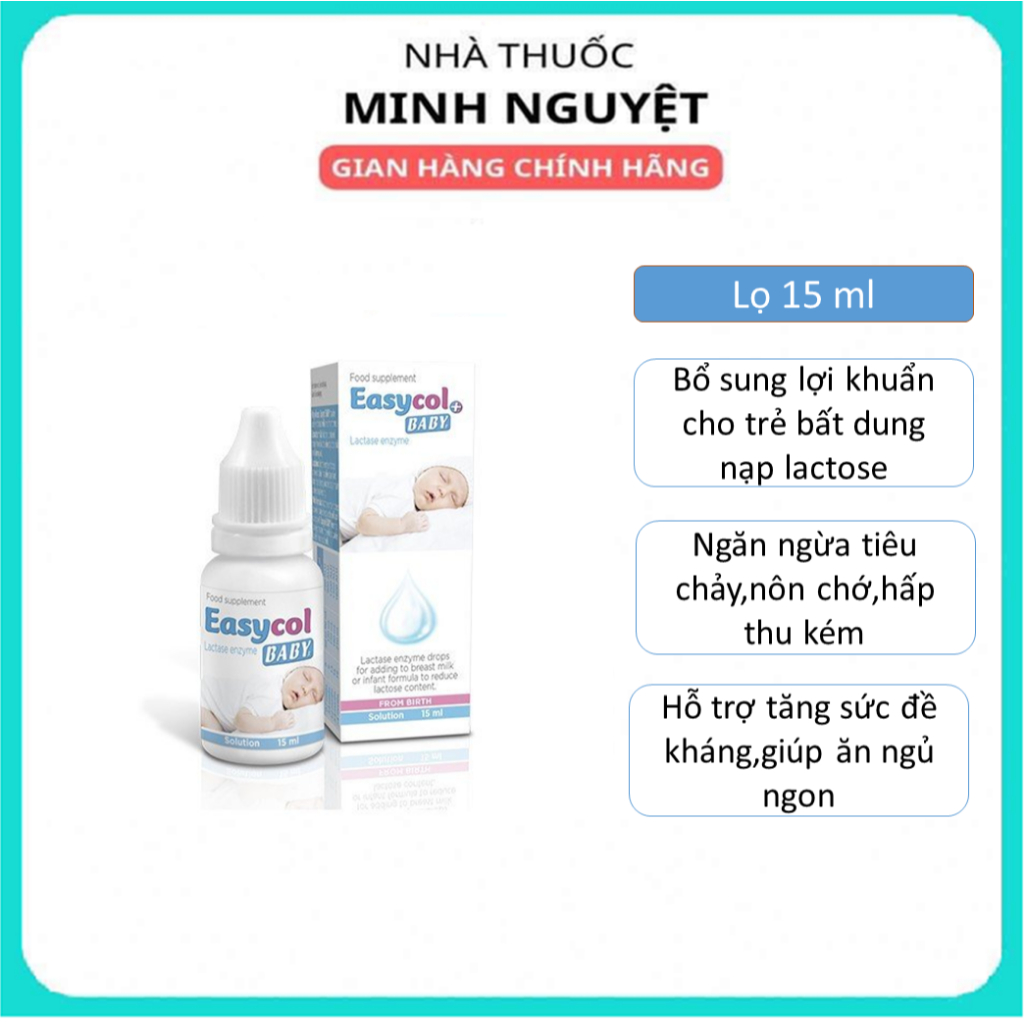 Enzyme Lactase Easycol Baby Prevents Diarrhea, Vomiting, Poor ...