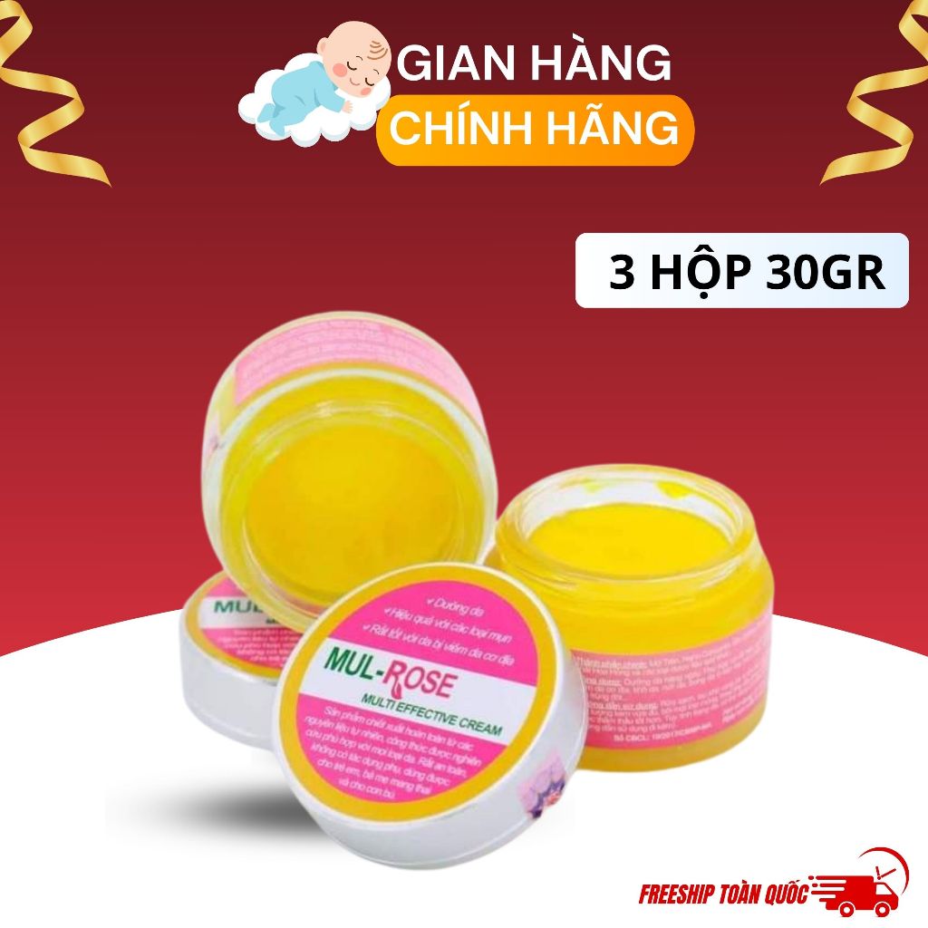 Mul Rose Multi-Purpose Cream to Support Skin Heat Rashes and Dark Spots ...