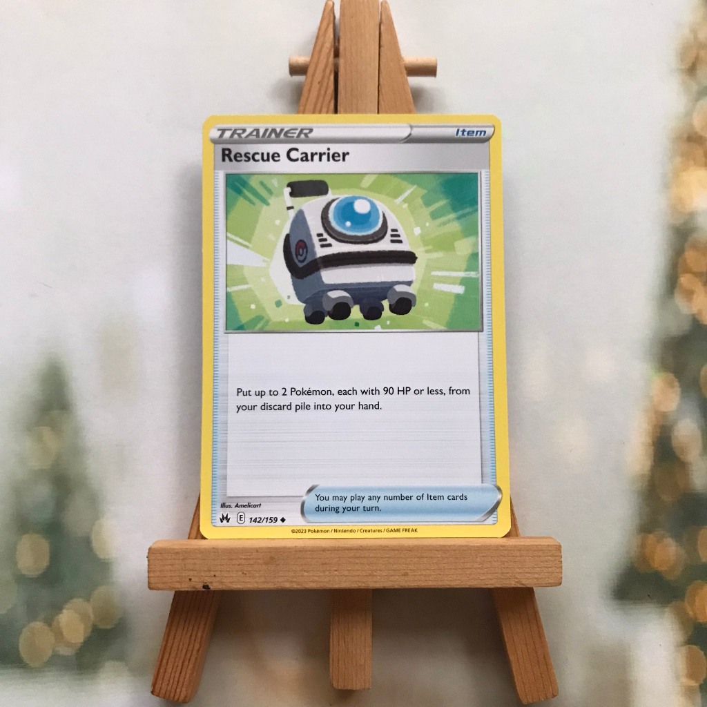 Pokemon Rescue Carrier 142 / 159 picture card - Genuine English ...