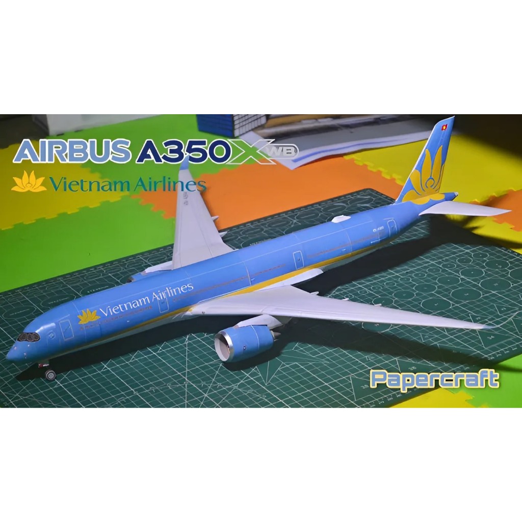 Commercial AIRBUS A350-900 VNA Paper Model | Shopee Malaysia