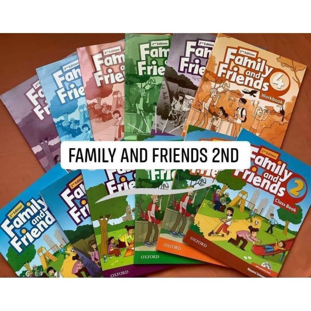 Book - Combo of 2 Books: Family And Friends (Classbook + Workbook ...