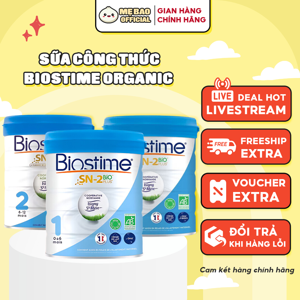 Biostime Organic Green Cap Breast Milk, Help Children Develop ...