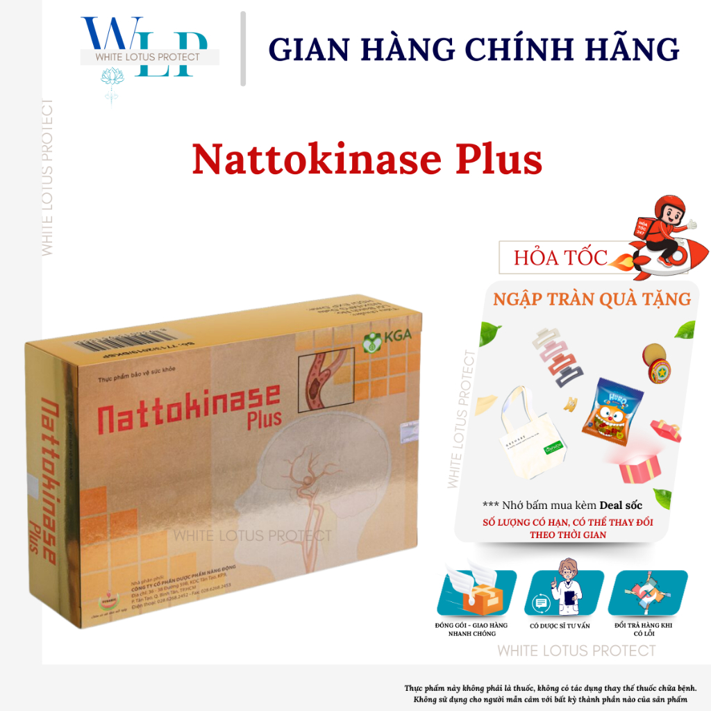 [HCM] Nattokinase Plus Enhances circulation, blood circulation to the ...
