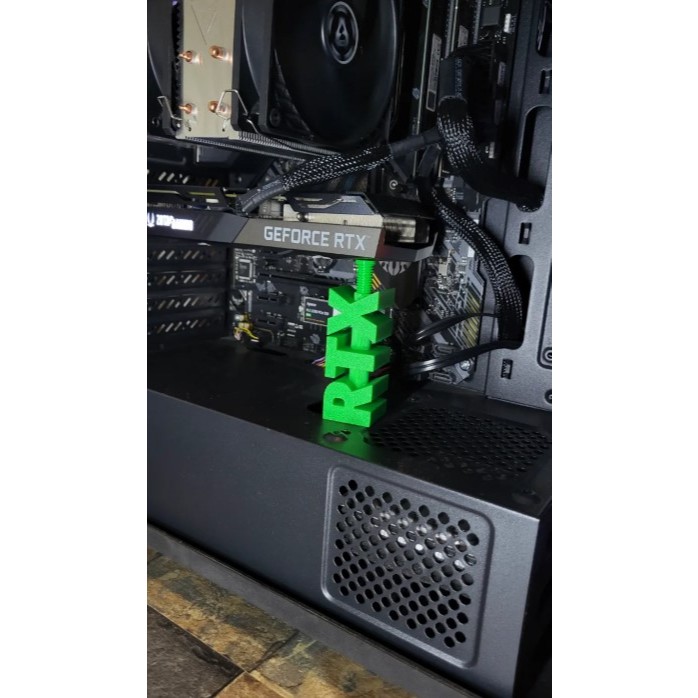 Geforce RTX 3D printed adjustable graphics card holder - votri3d - V50 ...