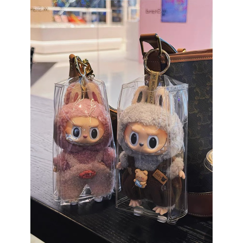 Labubu PLASTIC BAG (DOLL NOT INCLUDED ONLY EMPTY BAG, LBB WEAR ...