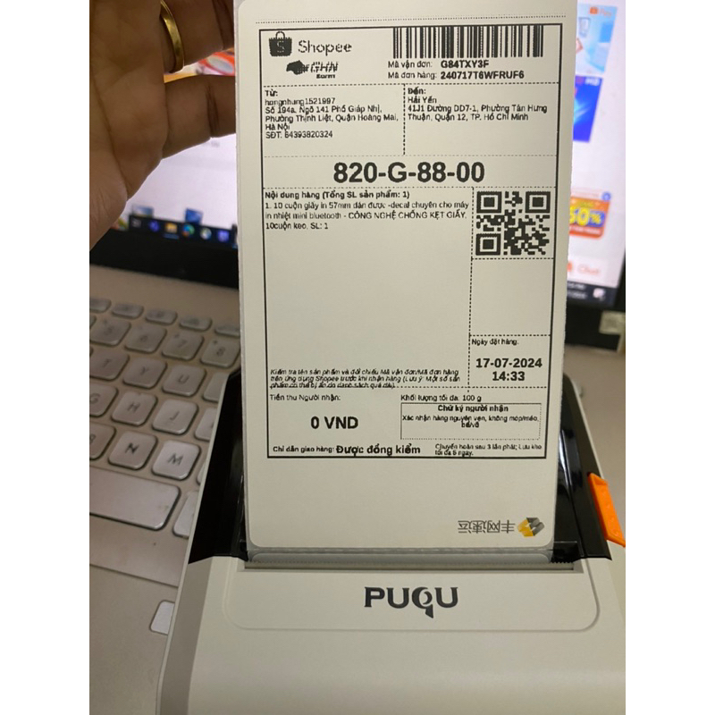 Bill Of Lading Code Printer, Product Label Printing, bluetooth Hand ...