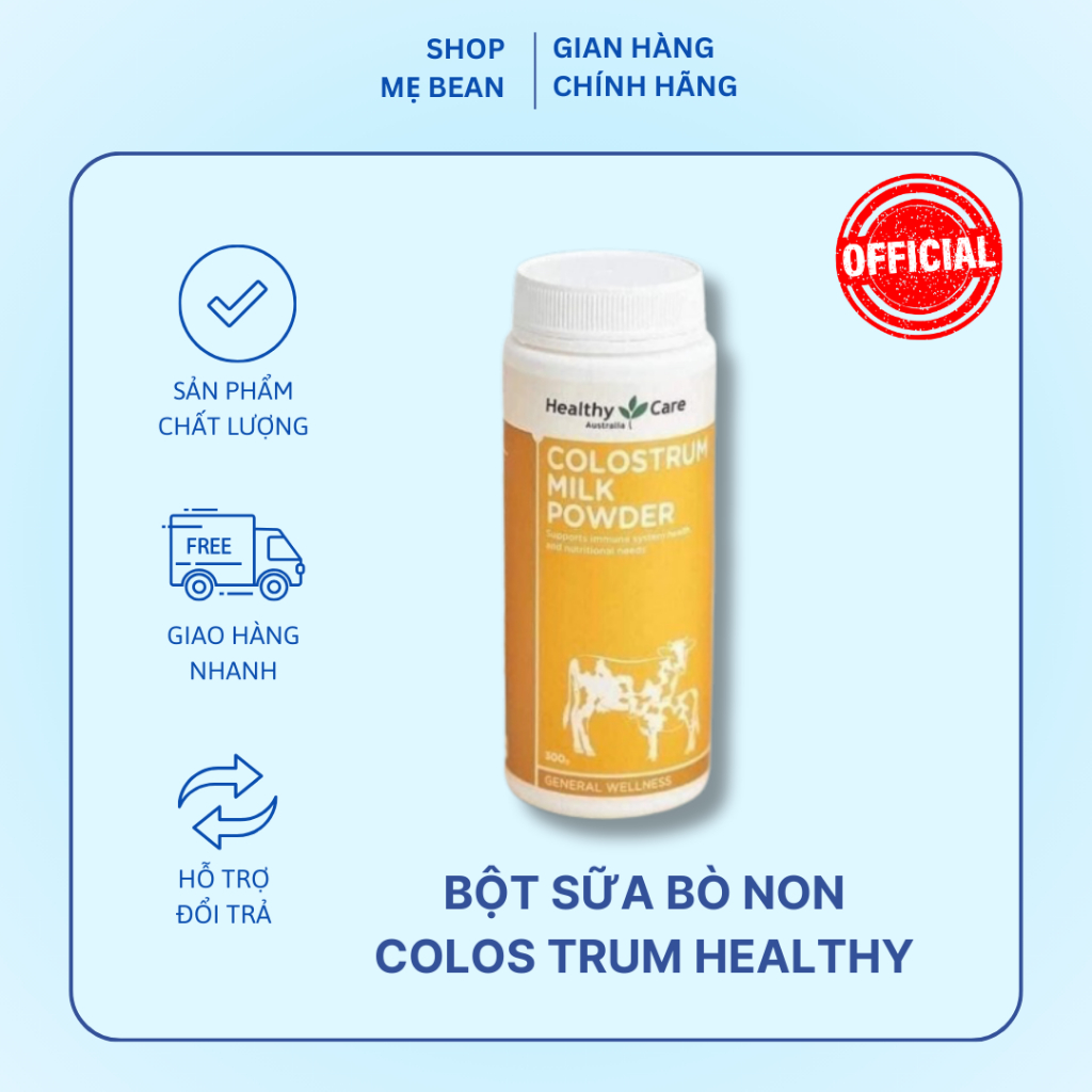 Colostrum Healthy Care Cow'S Milk Powder 300g - Helps Your Baby Develop ...