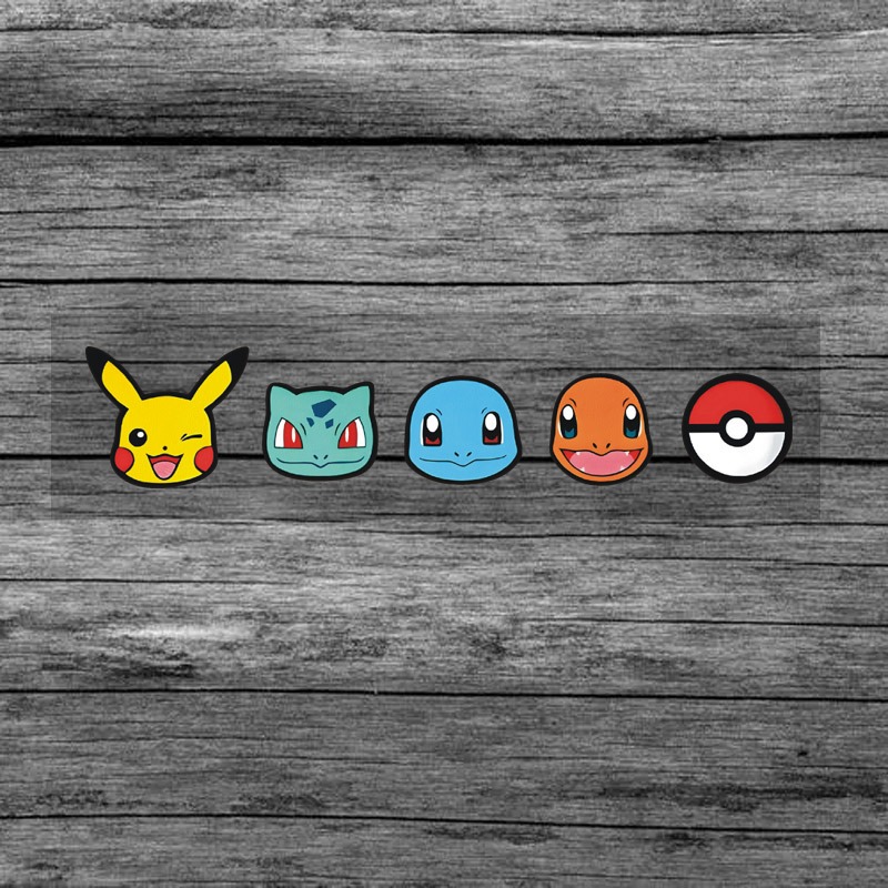 Unique Anime Cute Cartoon Pikachu Car Sticker | Shopee Malaysia