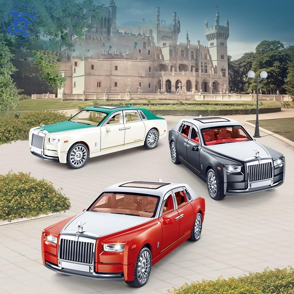 [Free shipping] Metal 1:24 scale Rolls Royce Phantom VIII car model | Shopee Malaysia