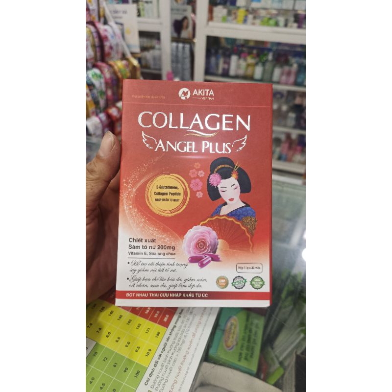 Angel Plus Collagen Oral Capsule Helps Brighten Skin, Balance Female ...