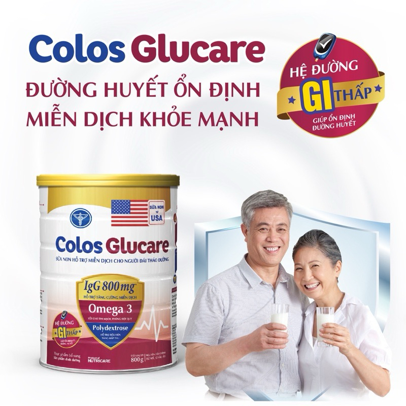 Nutricare COLOS GLUCARE Milk Powder (800g) | Shopee Malaysia