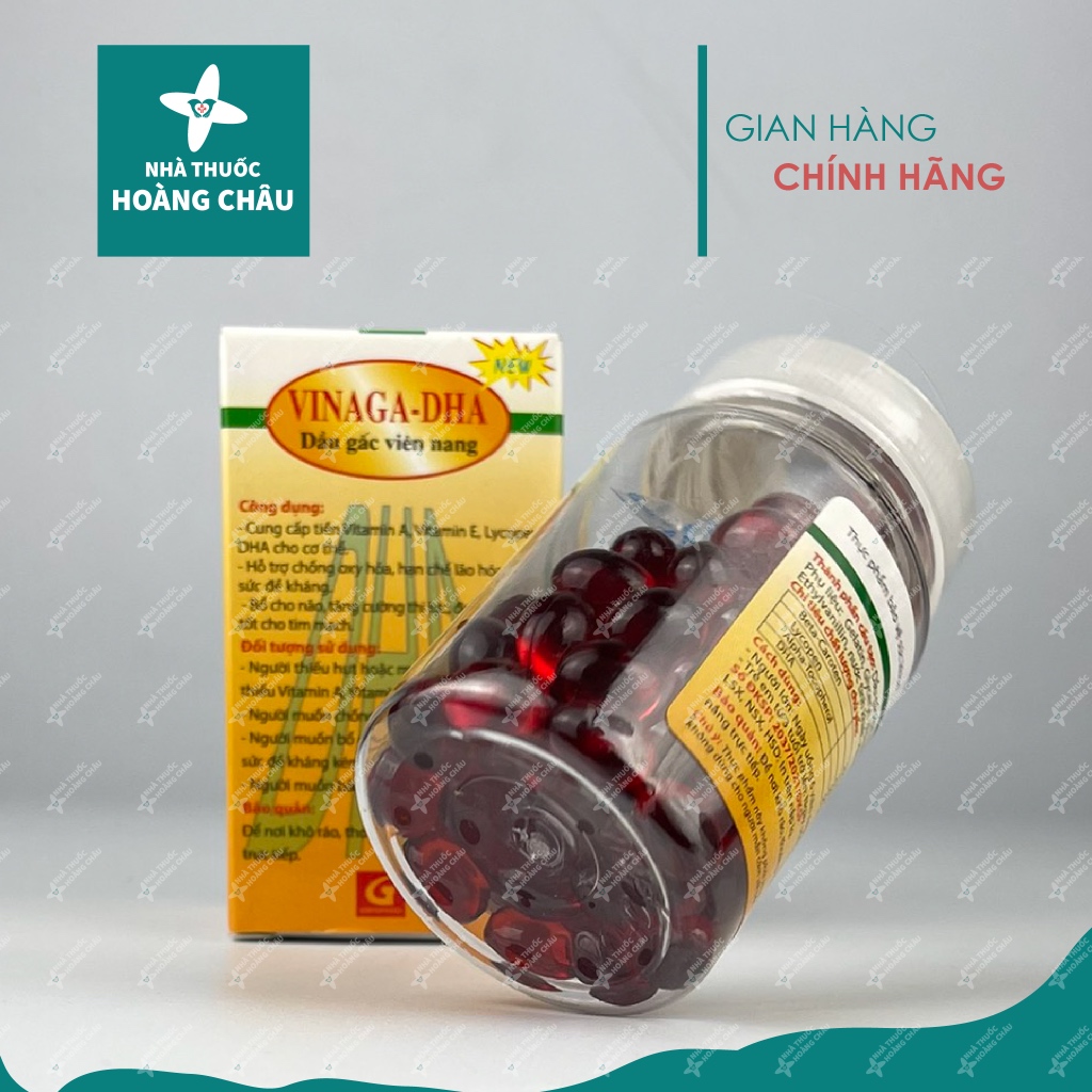 Vinaga gac oil capsules supplemented with DHA | Shopee Malaysia