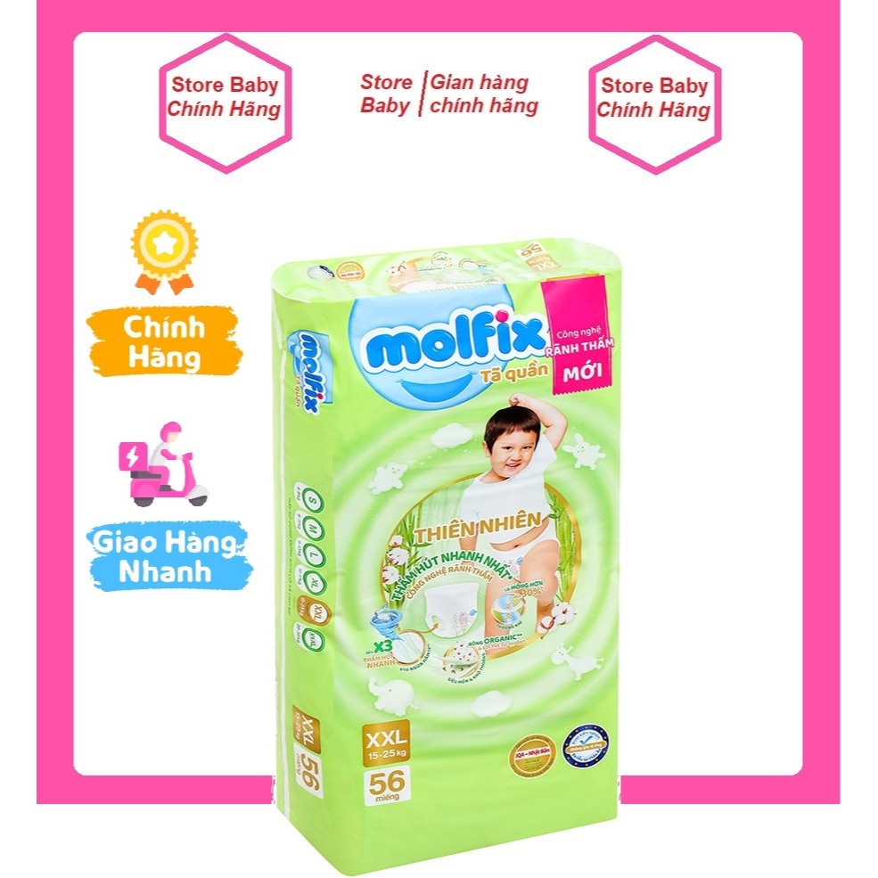 (Super cheap) Molfix Natural diapers/diapers | Shopee Malaysia