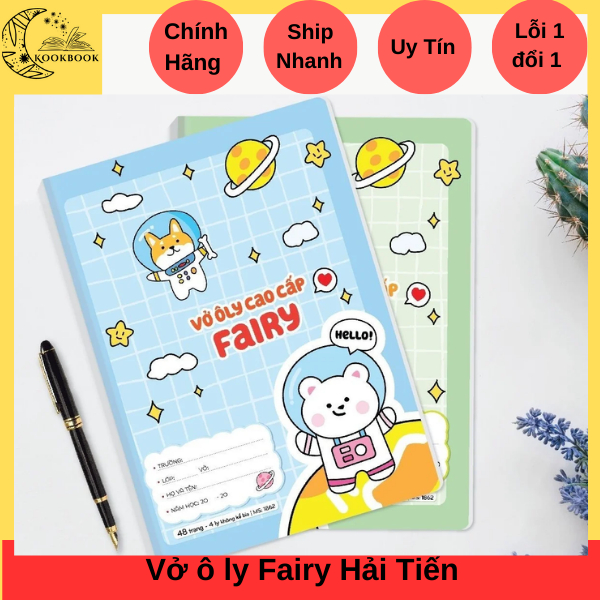 10 Fairy premium 4-panel notebooks and notebooks 48 pages HT | Shopee ...