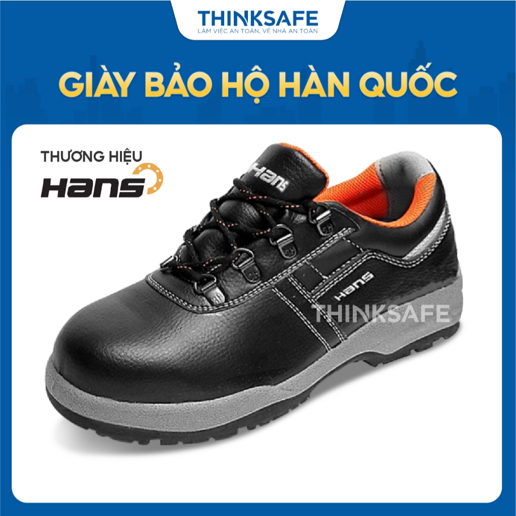 Hans HS60 Korean safety shoes with anti-nail, iron toe, high-end sporty ...