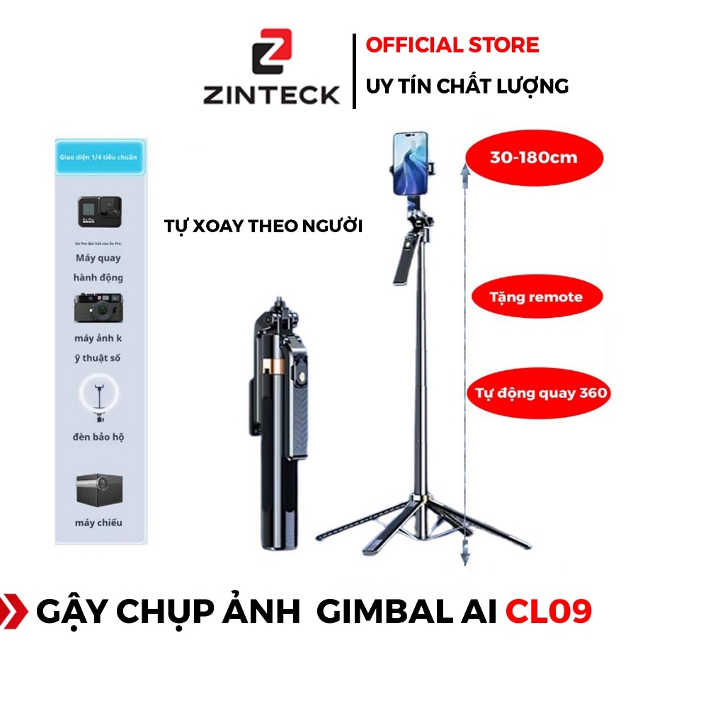 4-pin Image Stick Combined With Gimbal AI CL09 - 360 Recording Stick ...