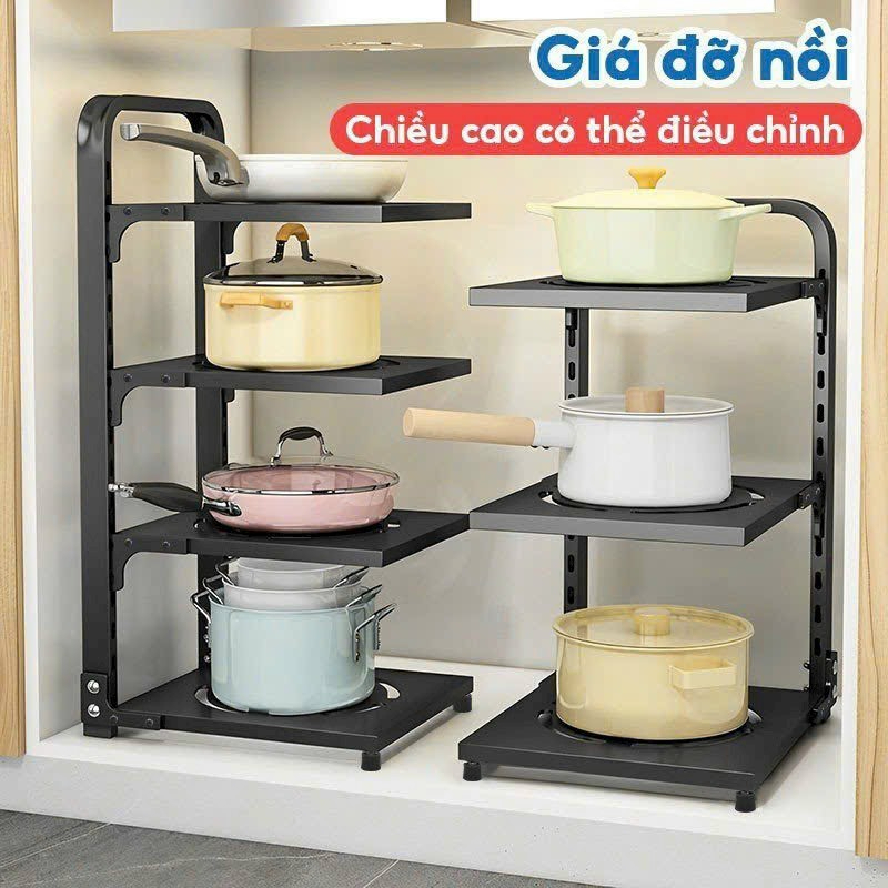 Shelves For Pots And Pans 3-4 Floors Adjustable, Used On Kitchen ...