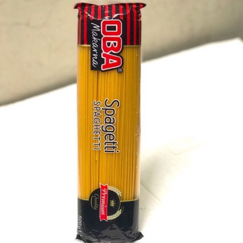 Oba spaghetti 500g imported from Türkiye, clean and braised | Shopee ...