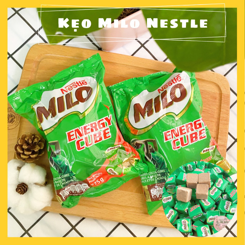 [ODD 1 PILL] Thai Milo Cube Cocoa Candy 2.75G Thai Milo Energy Cube ...
