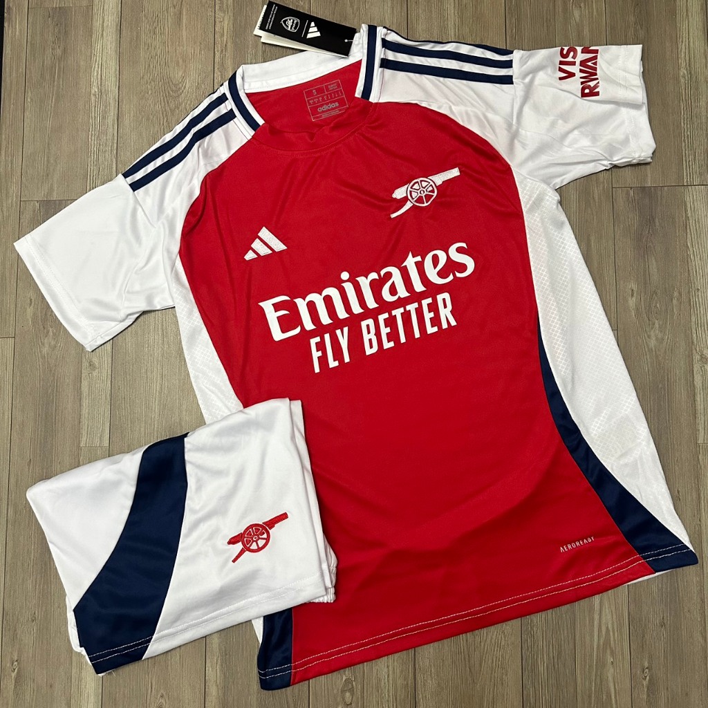 Arsenal Club Football Shirt 2024 Season - Thai Polyester Fabric ...