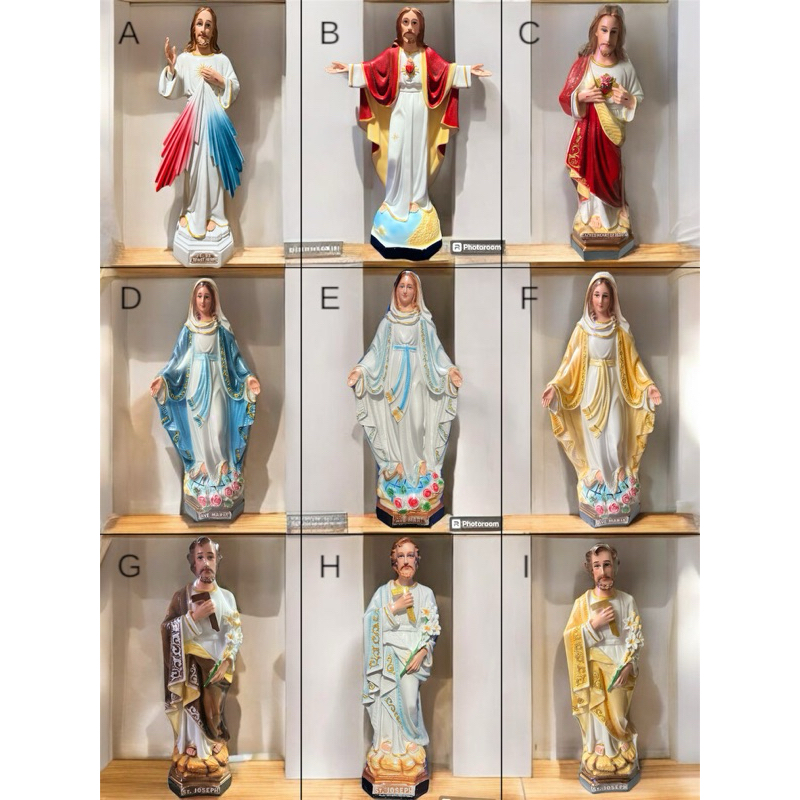 Catholic statue - Statue of the Virgin Mary, Saint Joseph (Mary, Joseph ...