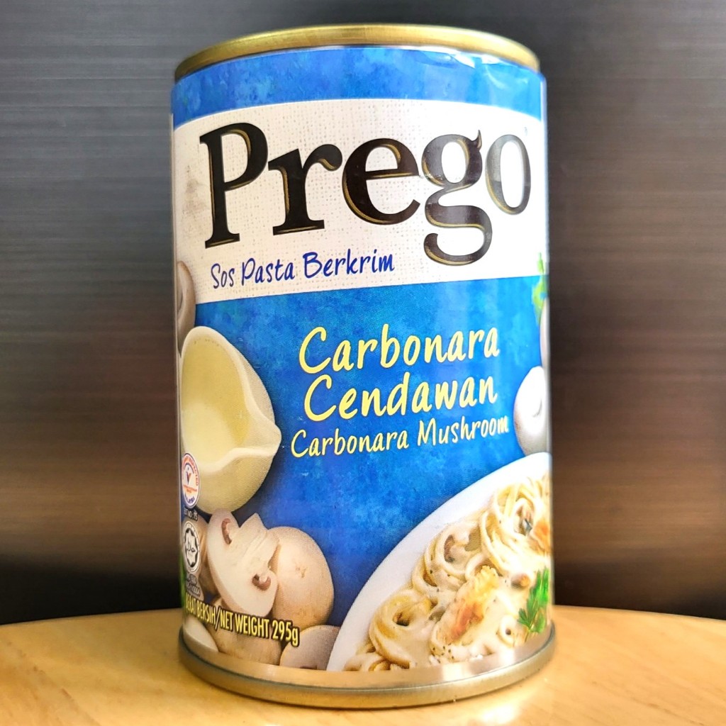 Prego - Blue Can 295g - CARBONARA Mushroom / MALAYSIA / Mushroom Pasta Sauce (Hal) | Shopee Malaysia