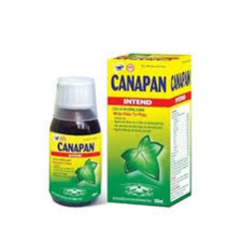 Canapan INTEND ivy leaf extract cough syrup box of 1 bottle of 125ml ...