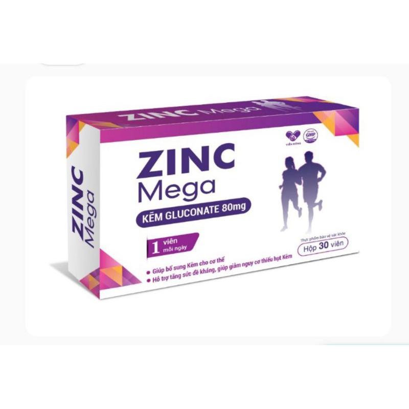 Zinc Gluconate Zin C Mega 80mg Box of 30 tablets (1 month use) | Shopee ...