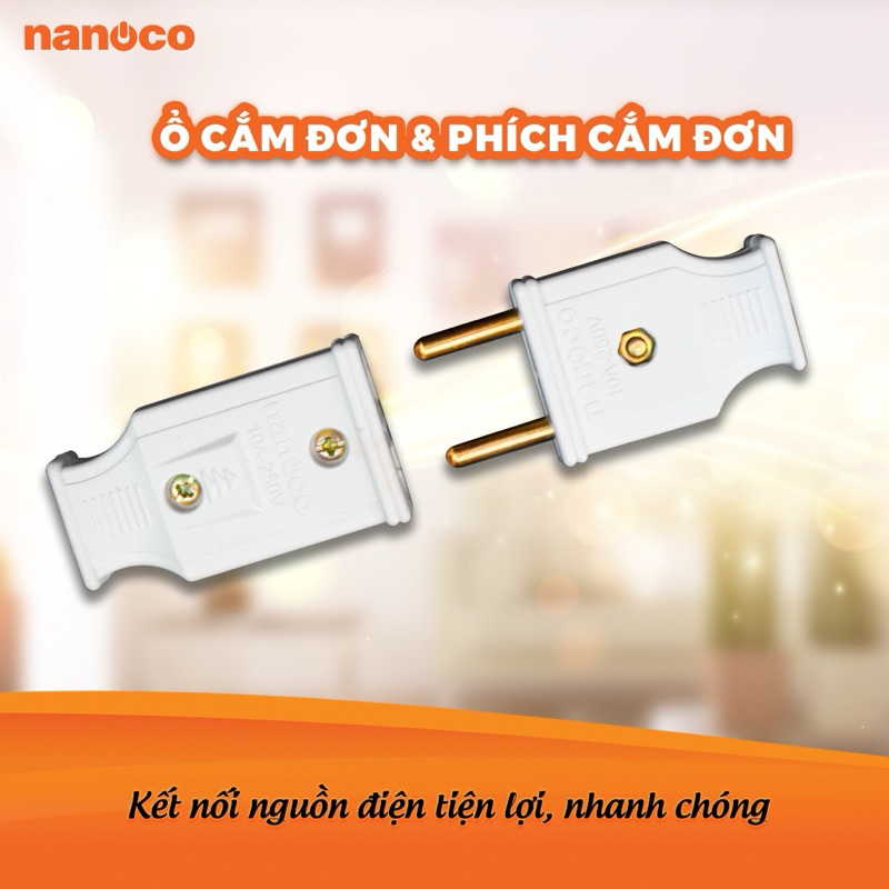 Nanoco- Nanoco plug, female connector | Shopee Malaysia