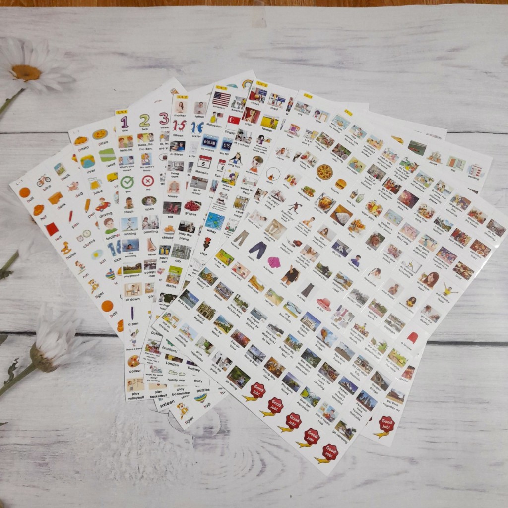Sticker Vocabulary Global Success (Latest) From Grades 1 To 5 ...