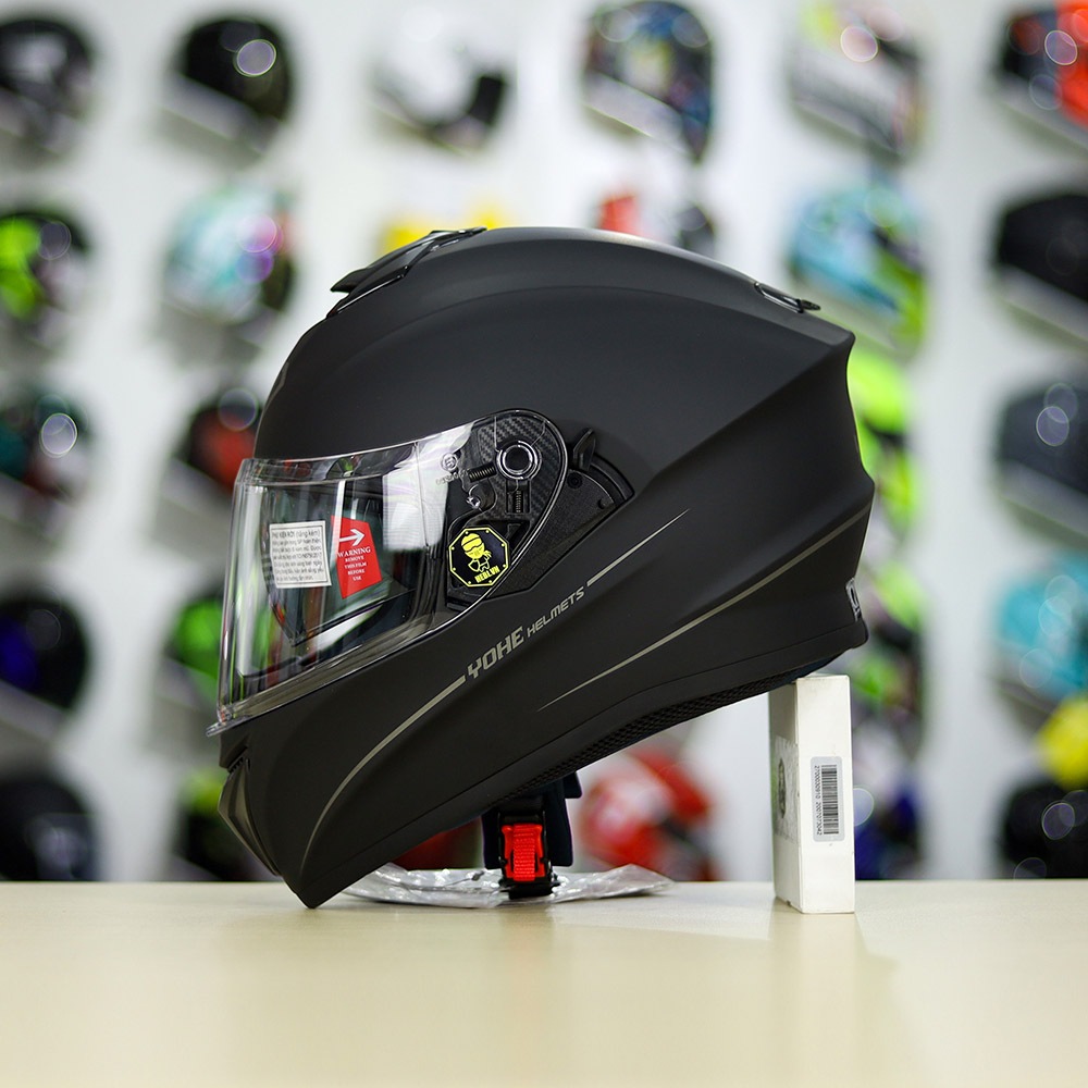 Yohe 981 Fullface Hat In Matte Black (Price Includes VAT) | Shopee Malaysia