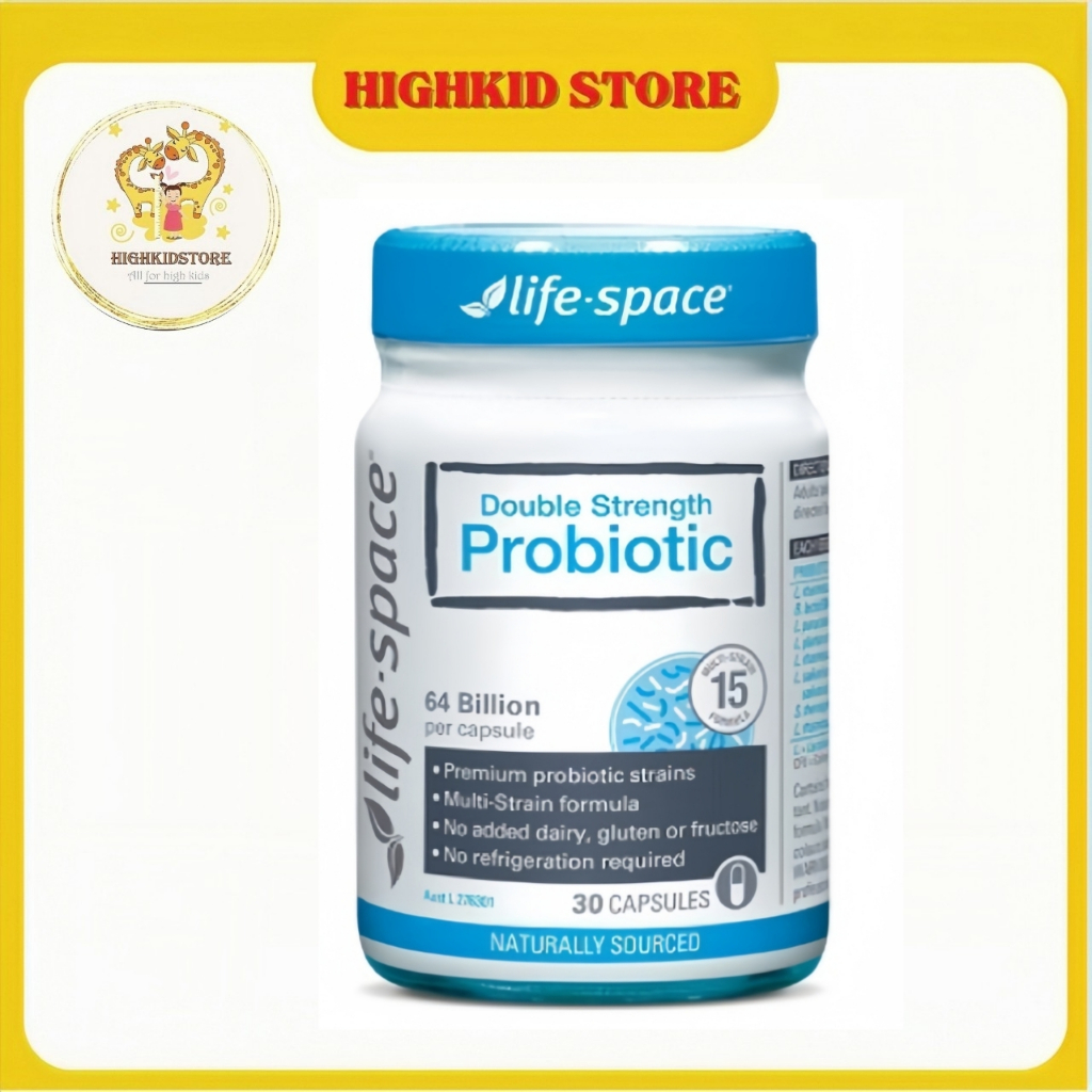 Australian Probiotics Life Space 64 Billion Beneficial Bacteria Double ...