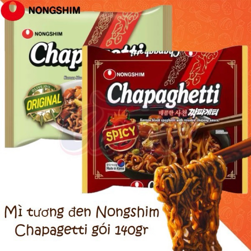 [Box Of 40 Packs] Shin Chapaghetti Black Soy Sauce Noodles 140g ...