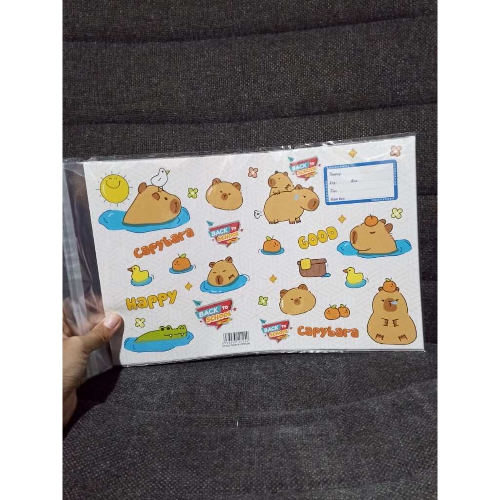 Covers Of capybara And doraemon Notebooks (With Glasses) | Shopee Malaysia