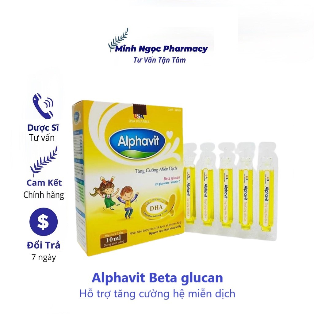 Alphavit Beta Glucan Syrup Helps Strengthen The Immune System, Increase ...
