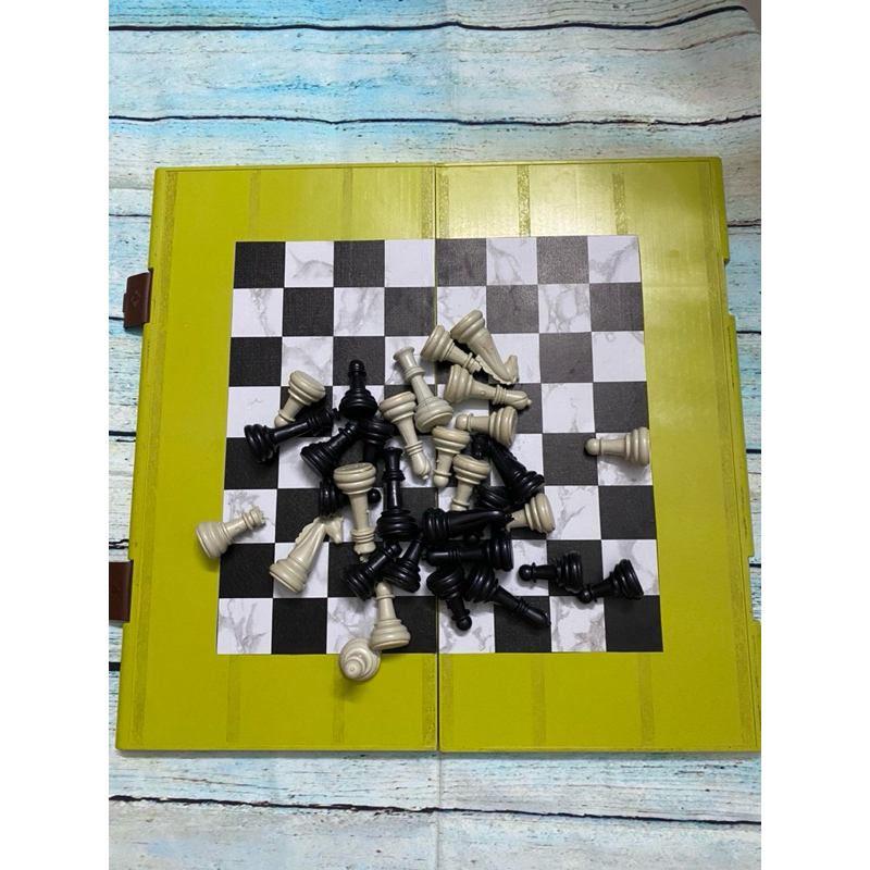(PASS) Large Chess Board Set 43 x 44cm, No Magnet (Reset Chess Face ...
