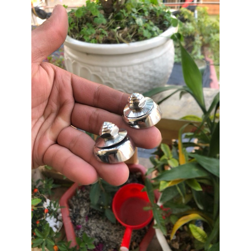 Stainless Steel Mirror Leg Screws + Black Washers Exclusively For Small ...