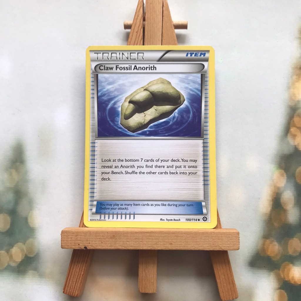 Pokemon Claw Fossil Anorith 100/114 - Odd card XY: Steam Siege Uncommon in English | Shopee Malaysia