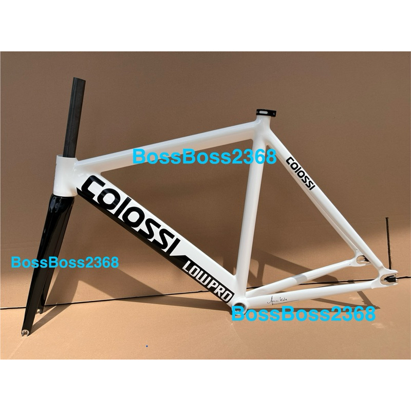 Colossi fixed gear frame with carbon forks | Shopee Malaysia