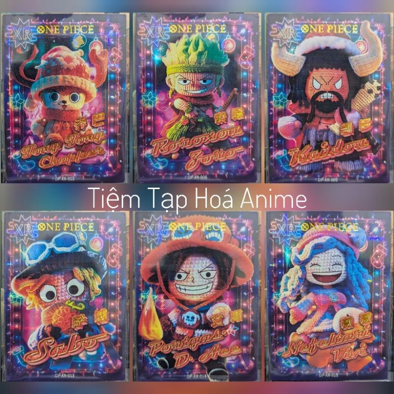 Op Card Super Cute Chibi XR Wool Characters Card (Includes Card ...