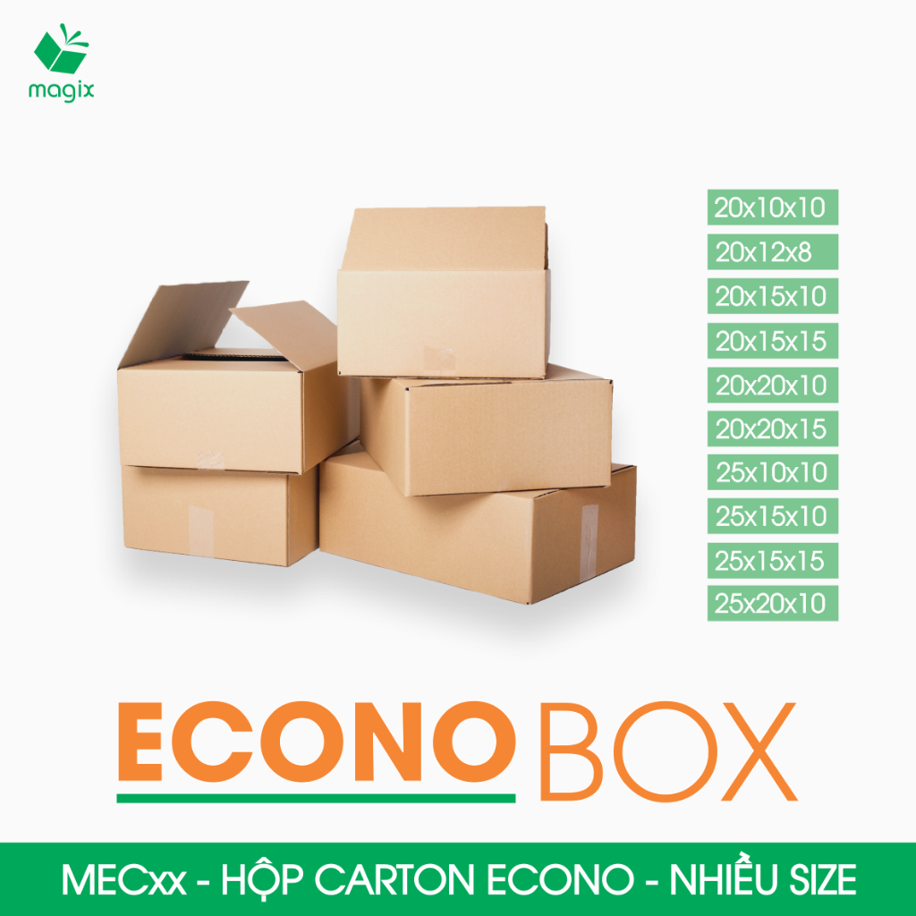 Mec - Combo 20 Cartons Of Super Economical Packaging - Many Medium ...