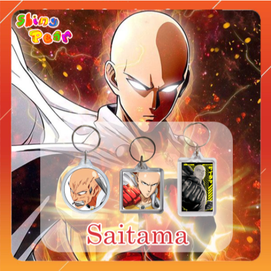 [One-Punch Man] - Saitama Keychains / Key Chain - anime One-Punch Man ...