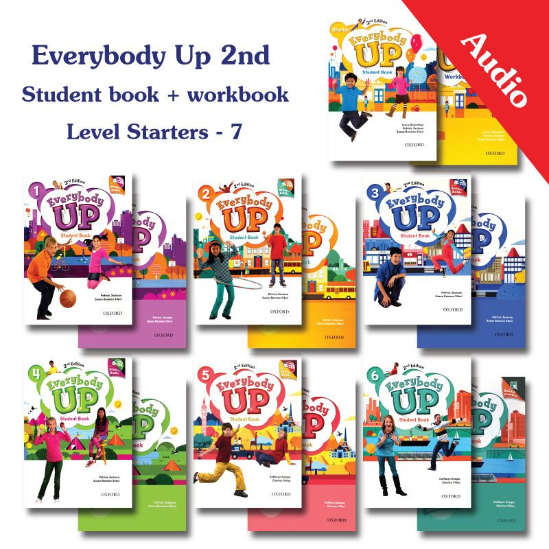 Books - Everybody Up 2nd Edition - full set of 2 books (WorkBook ...