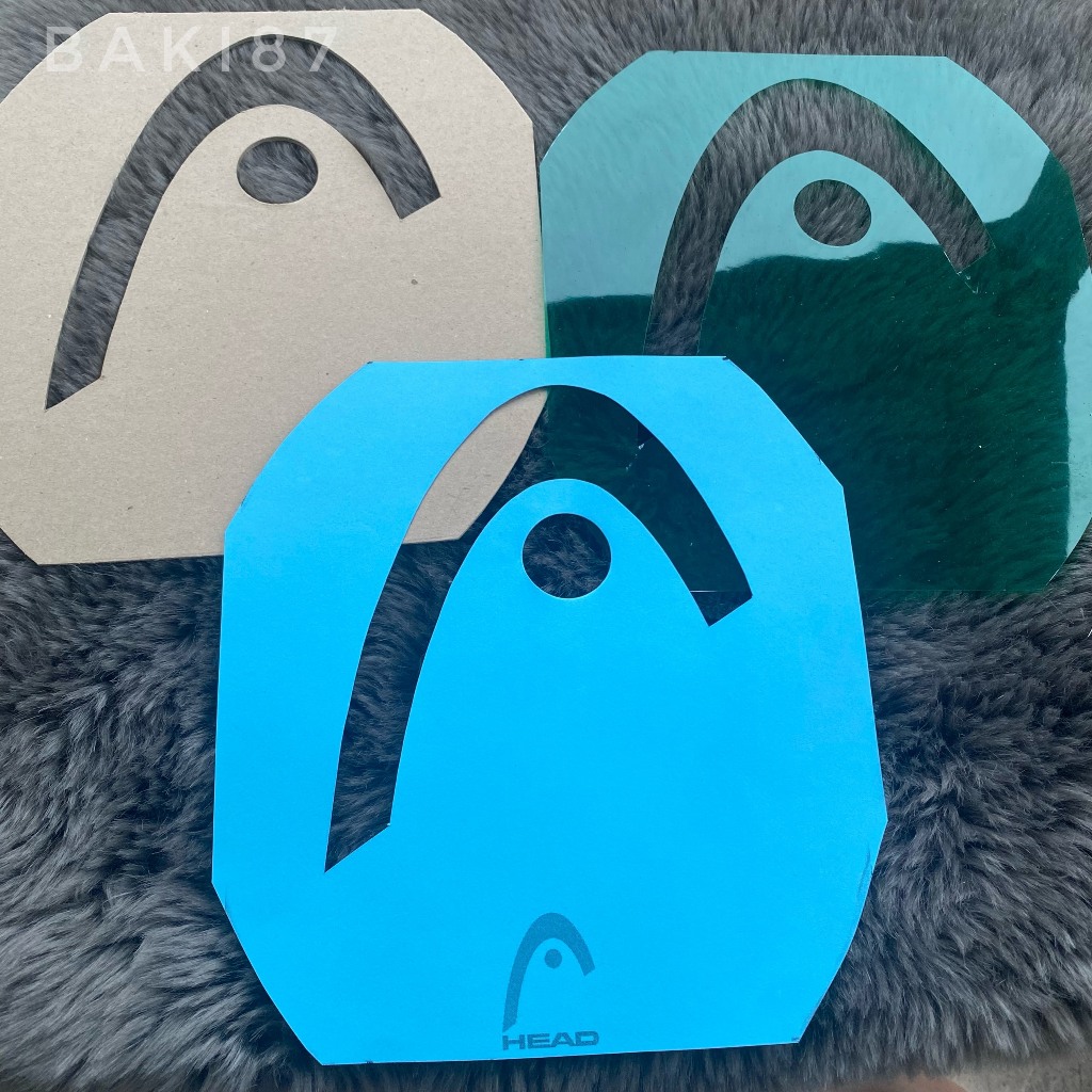 Head Wilson Babolat Prince Lacoste tennis racket paint logo mold ...