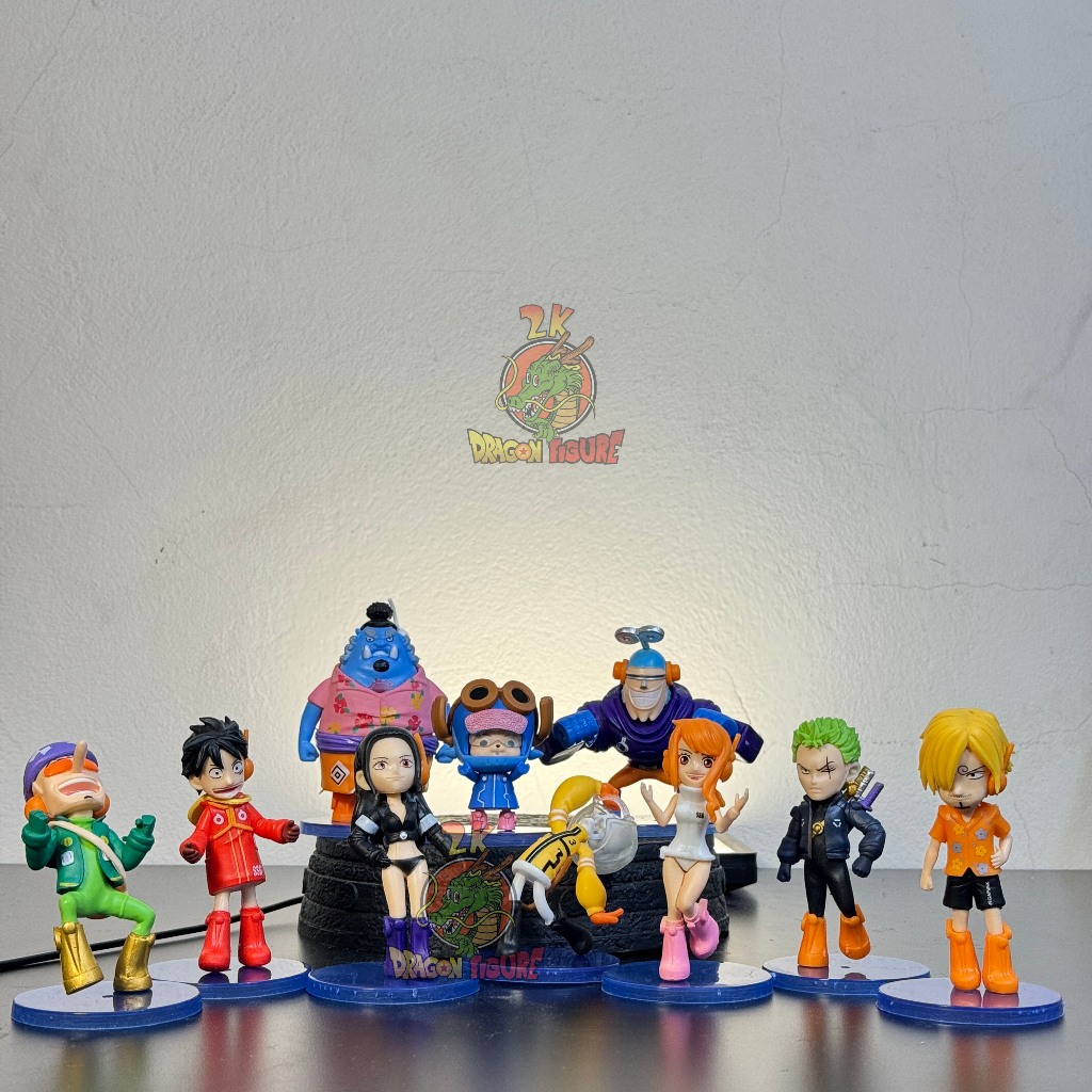 Set Model 10 Straw Hat Tape Characters At Egghead - One Piece - Model ...